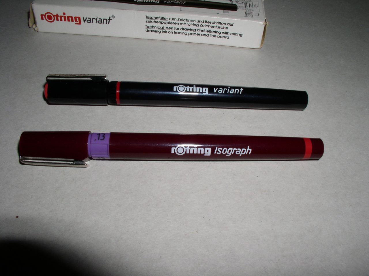 ROTRING VARIANT / ISOGRAPH - ORGINAL - NOVO