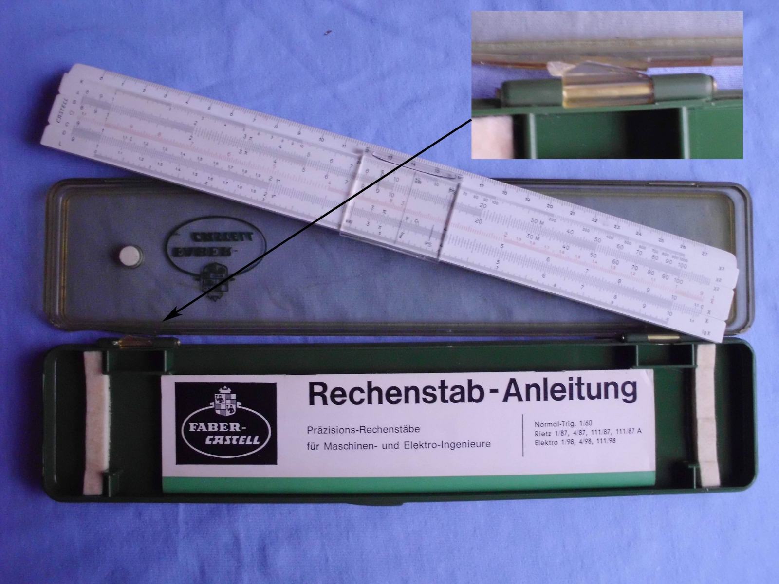 Šiber (logaritmar) Faber Castell {Maratonci}