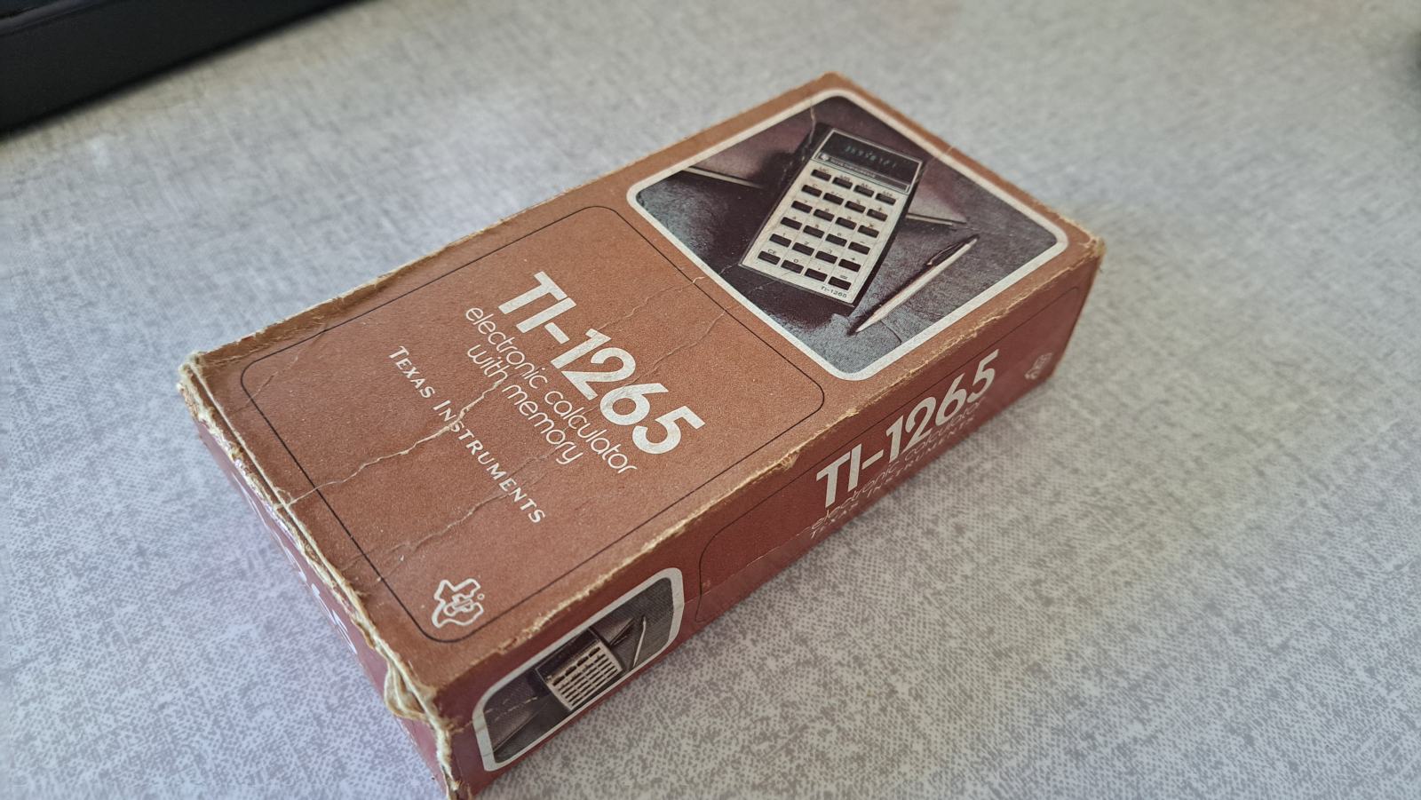 TEXAS INSTRUMENTS TI-1265