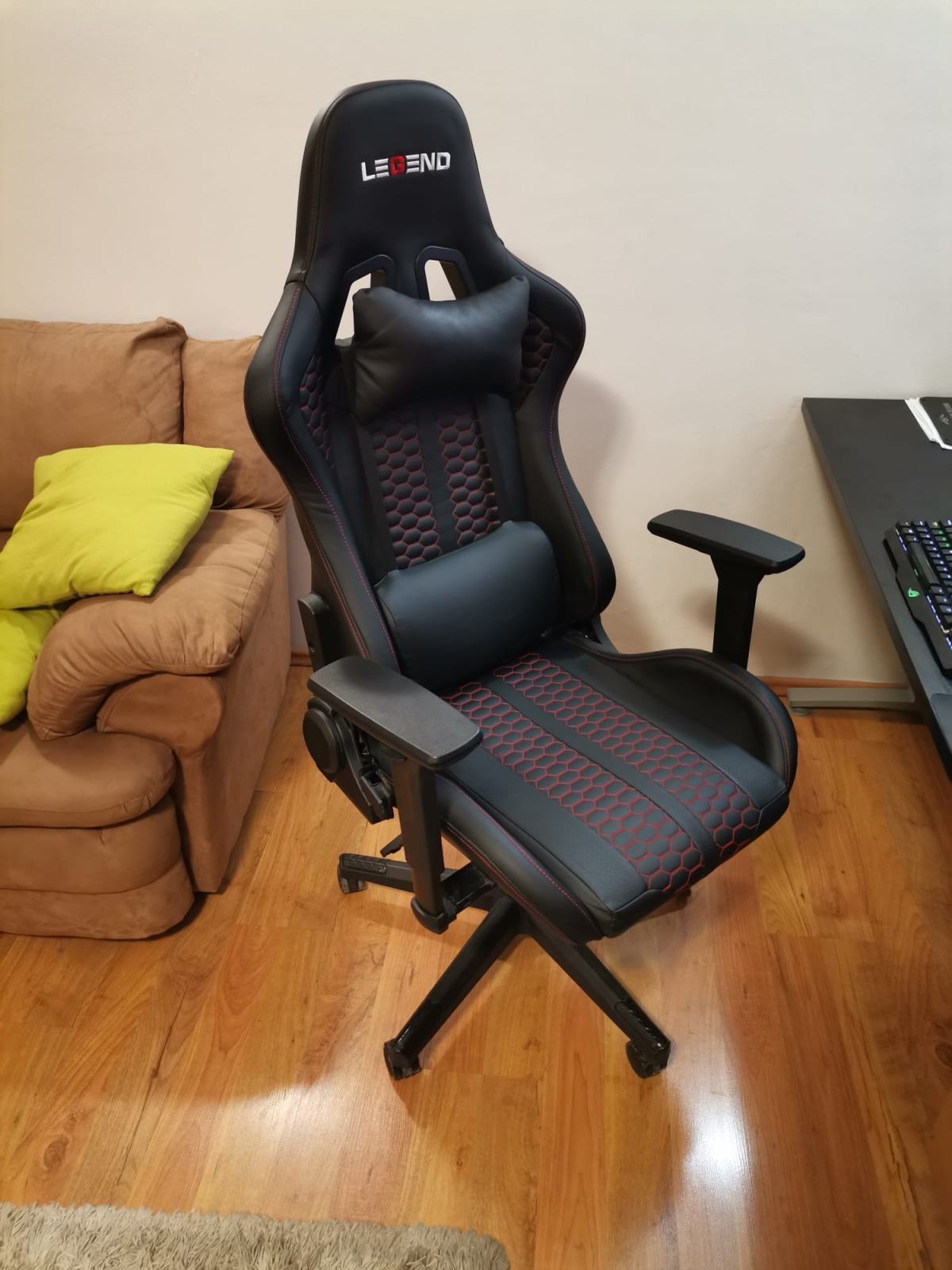 Gaming Stolica NIBE - Legend crna