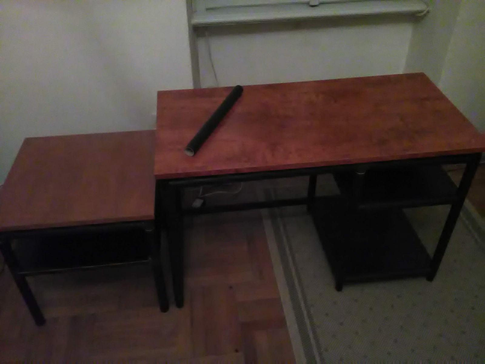 Podesivi radni stol + stolić za printer