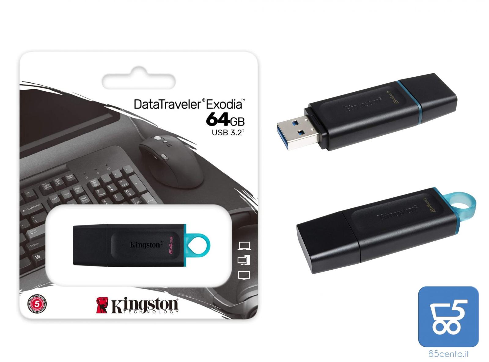 64 GB i 16 GB, original Kingston, USB 3.2, NOVI, dostava cijela HR....