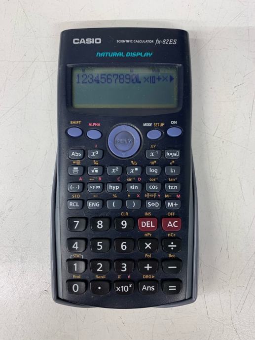 Casio kalkulator fx 82 ES trigonometrija Ispravan digitron