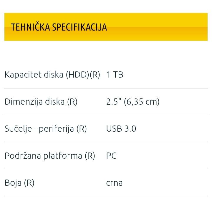 Eksterni tvrdi disk
