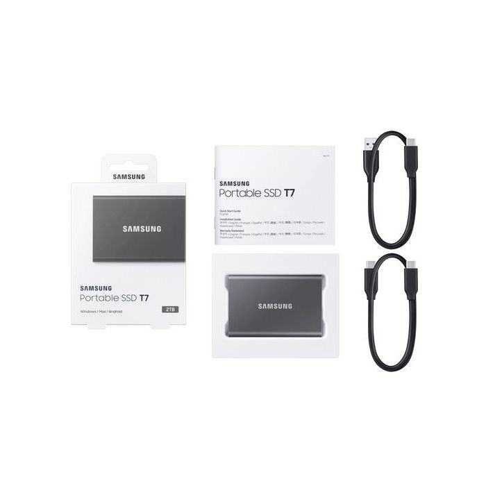 SAMSUNG PORTABLE SSD T7 VANJSKI HARD DISK ***24 RATE***R1!