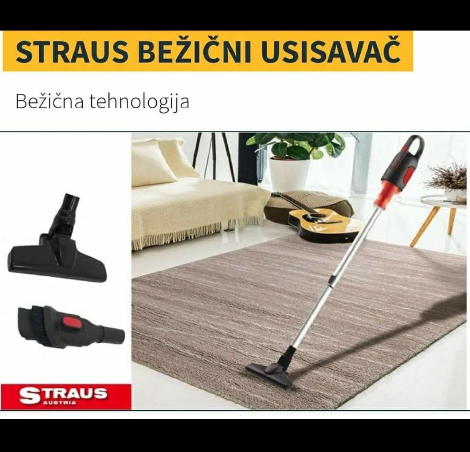 Bežični usisavač na baterije ST/CVC-060