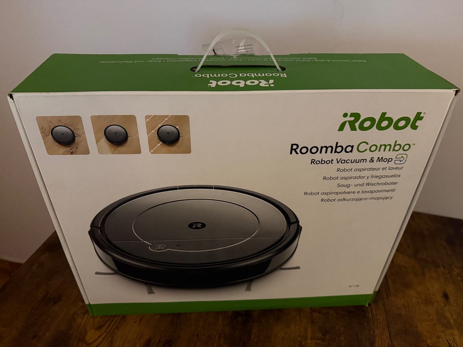 iRobot Roomba Combo - robot koji usisava i briše