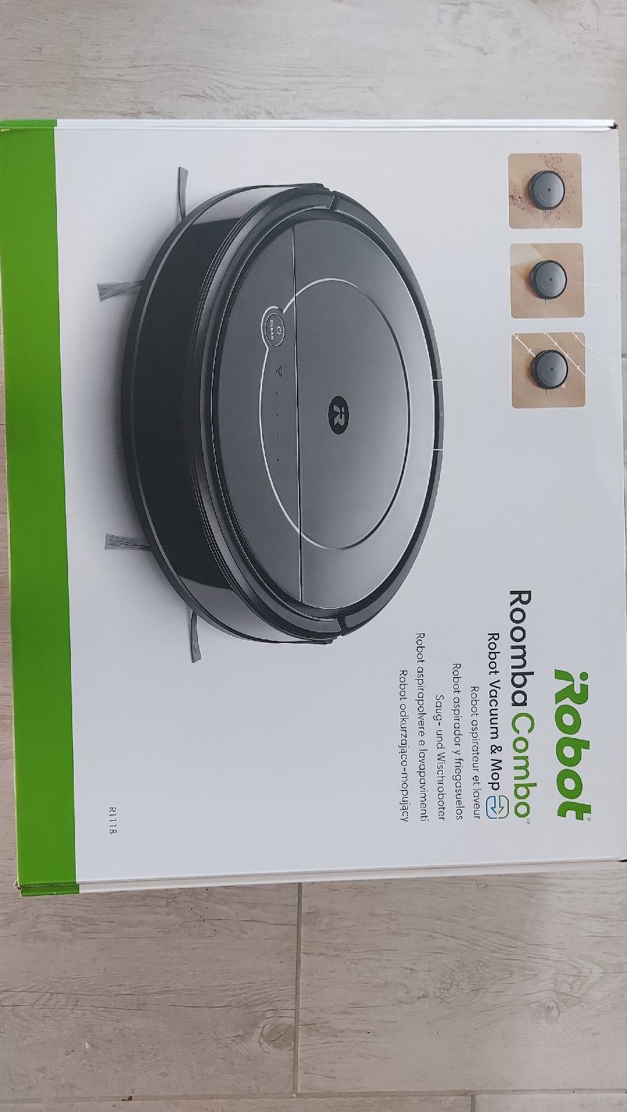 Roomba combo robotski usisivač 2u1