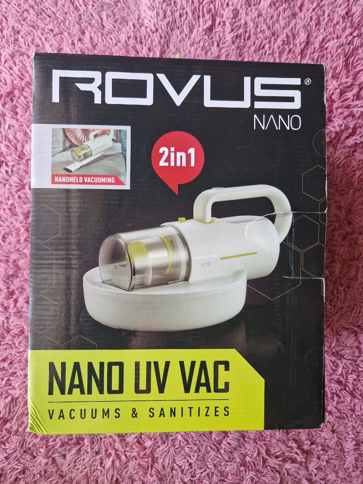 rovus nano uv vac usisavač