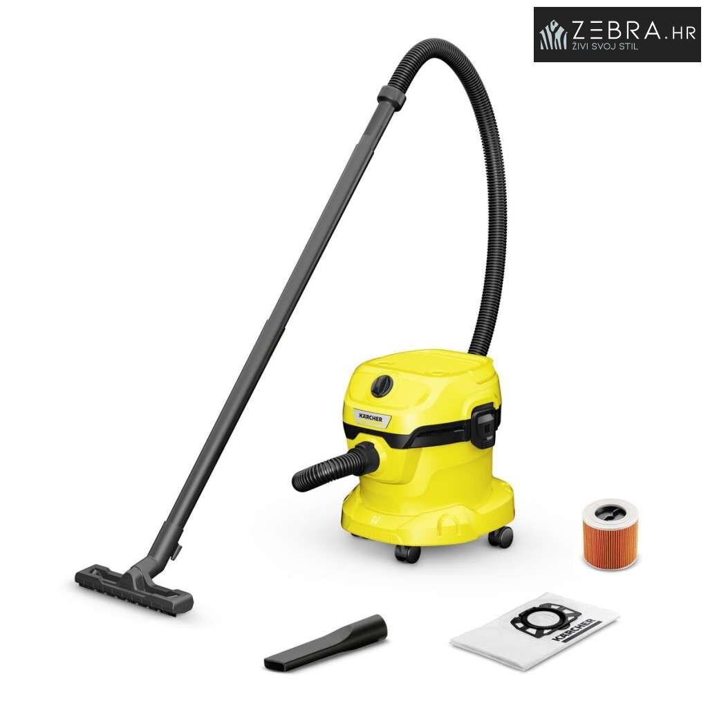 Usisavač Kärcher WD2 PLUS Rumena 1000 W