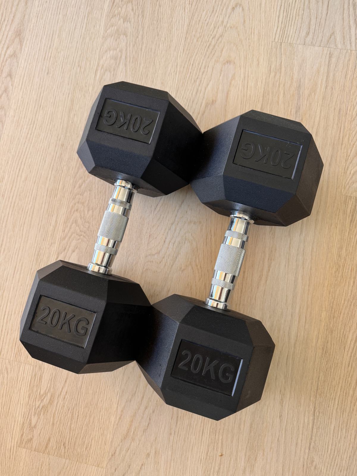 BlueGym Hex Bučice 20kg par