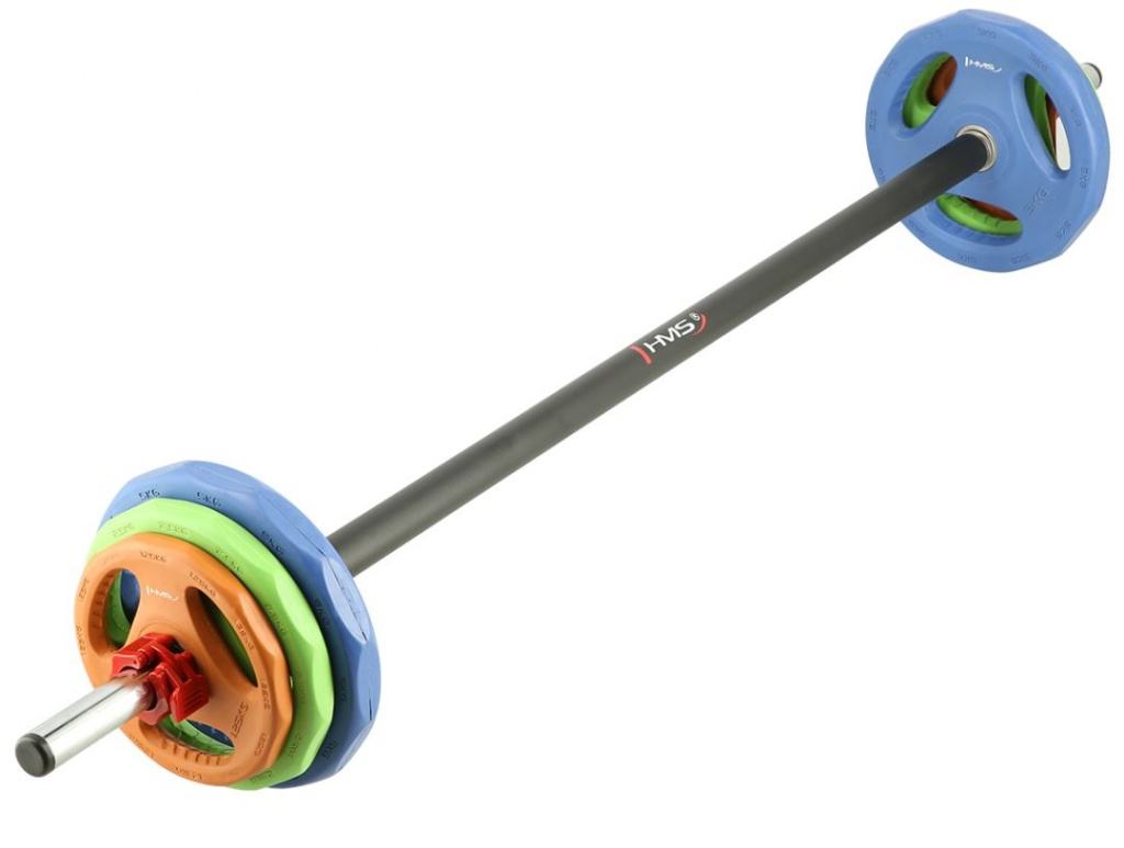 Body Pump set utezi 20 kg HMS novi model