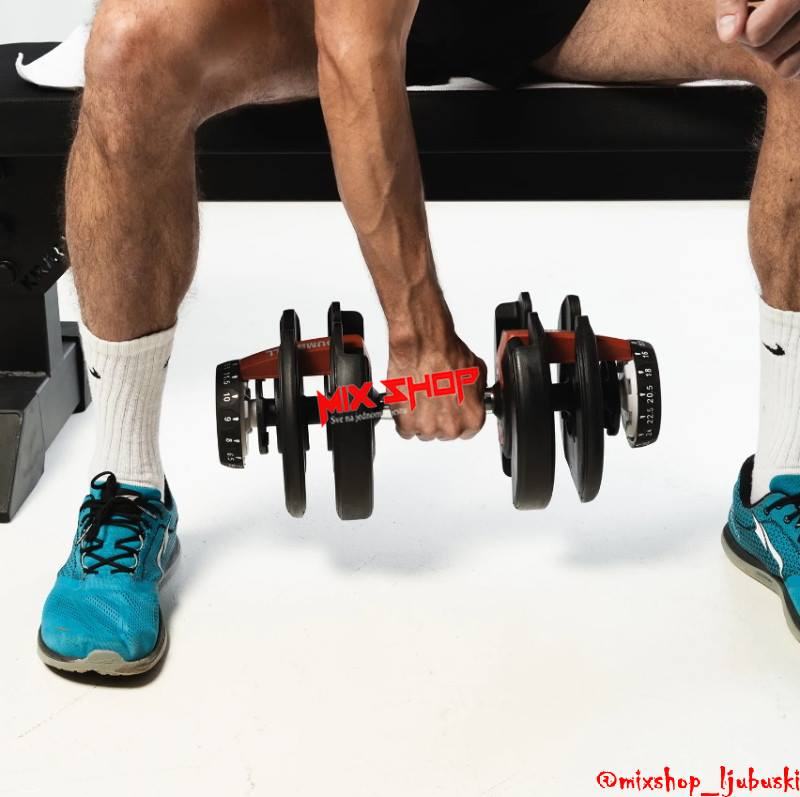 AKCIJA Podesive Bućice 2,5-24 kg Trening Bućica Uteg Podesiva Bučice