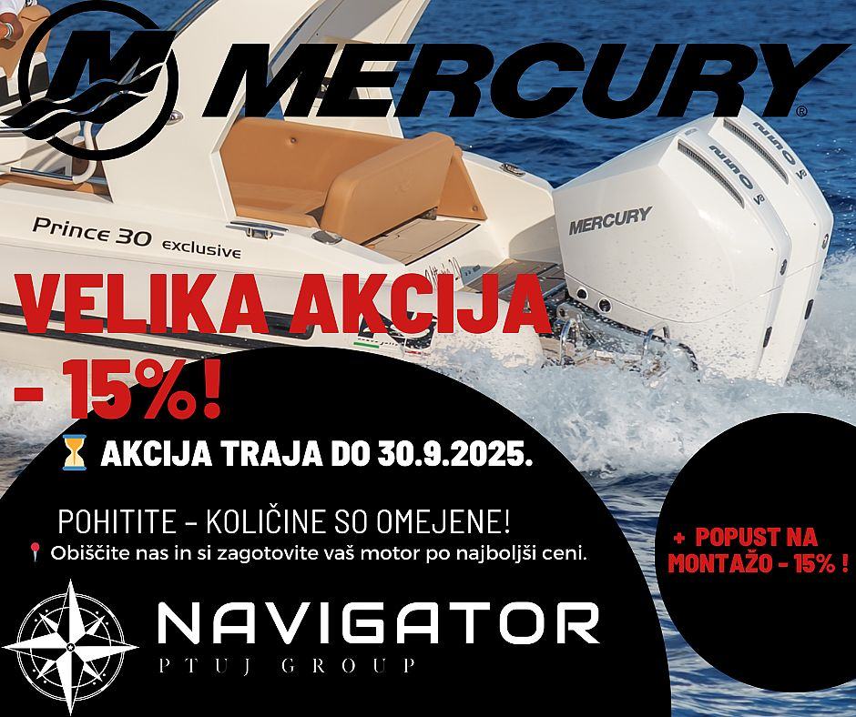 Mercury F40EPT EFI - AKCIJA