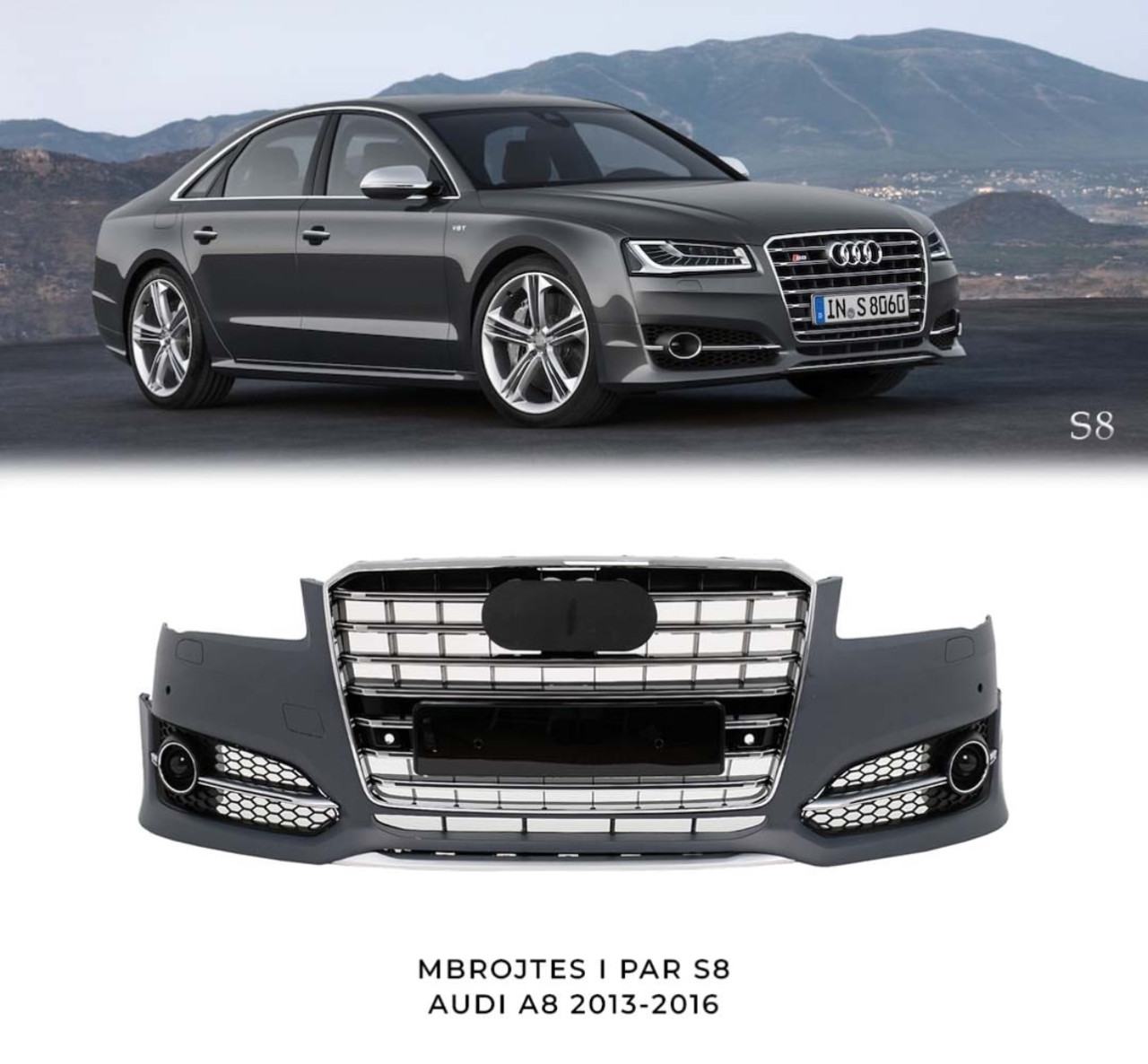 BRANIK PREDNJI S8 AUDI A8 13-16
