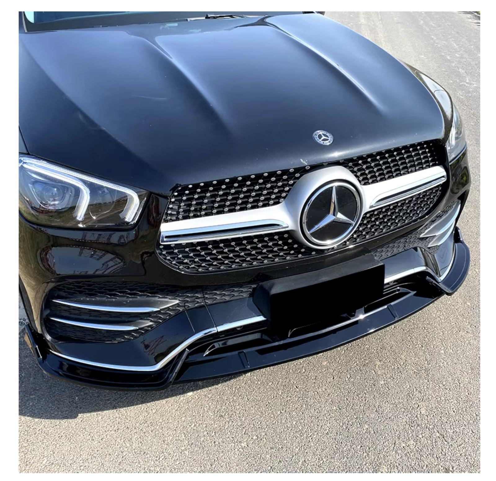 Prednji bumper, Lip, Spoiler - Mercedes Benz GLE W167 2018