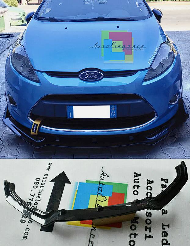 SPOJLER ISPOD PREDNJEG BRANIKA FORD FIESTA MK7 2008-2012 ABS CRNI