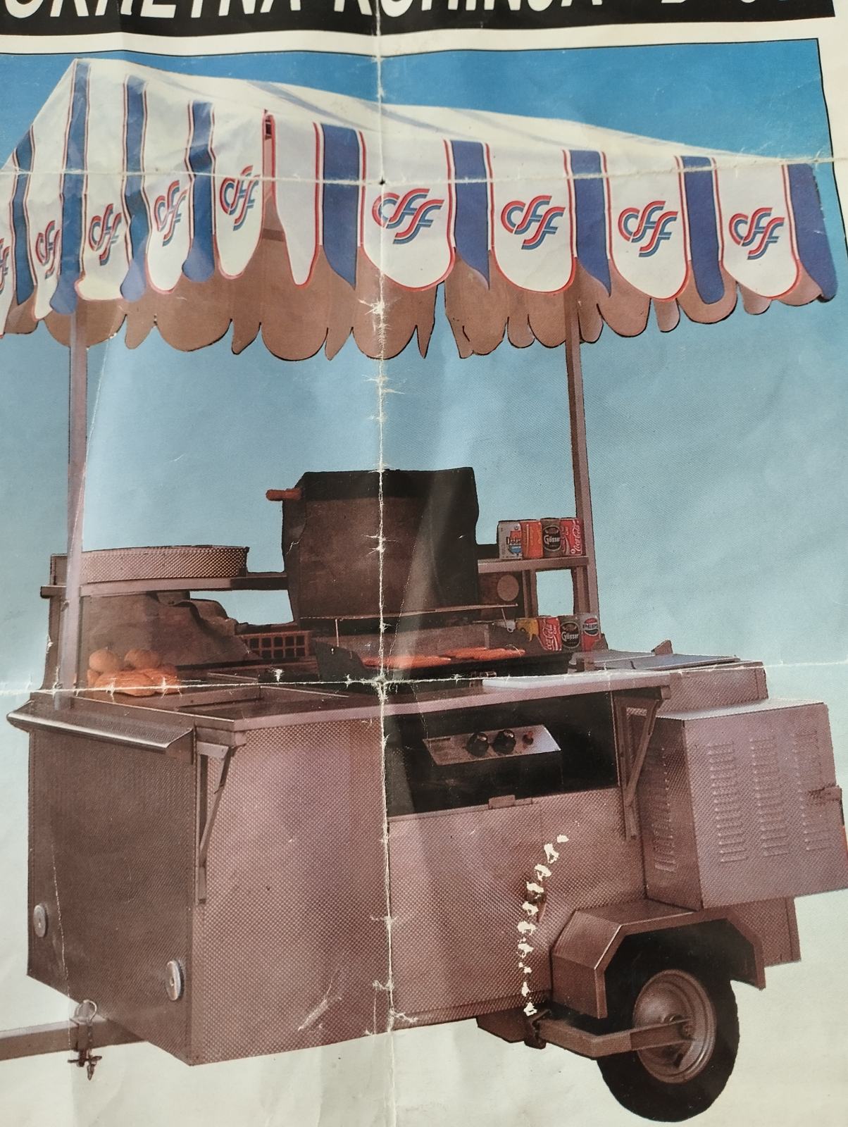 Pokretna kuhinja, nova