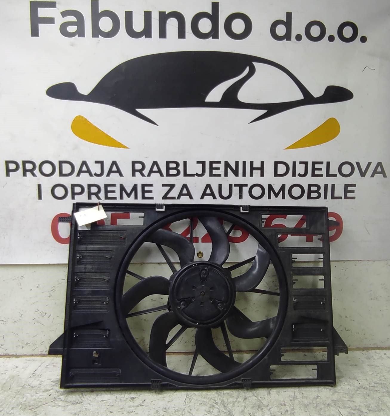 AUDI A4 A5 A6 VENTILATOR HLADNJAKA 12-23 8W0121003B 8W0959455M