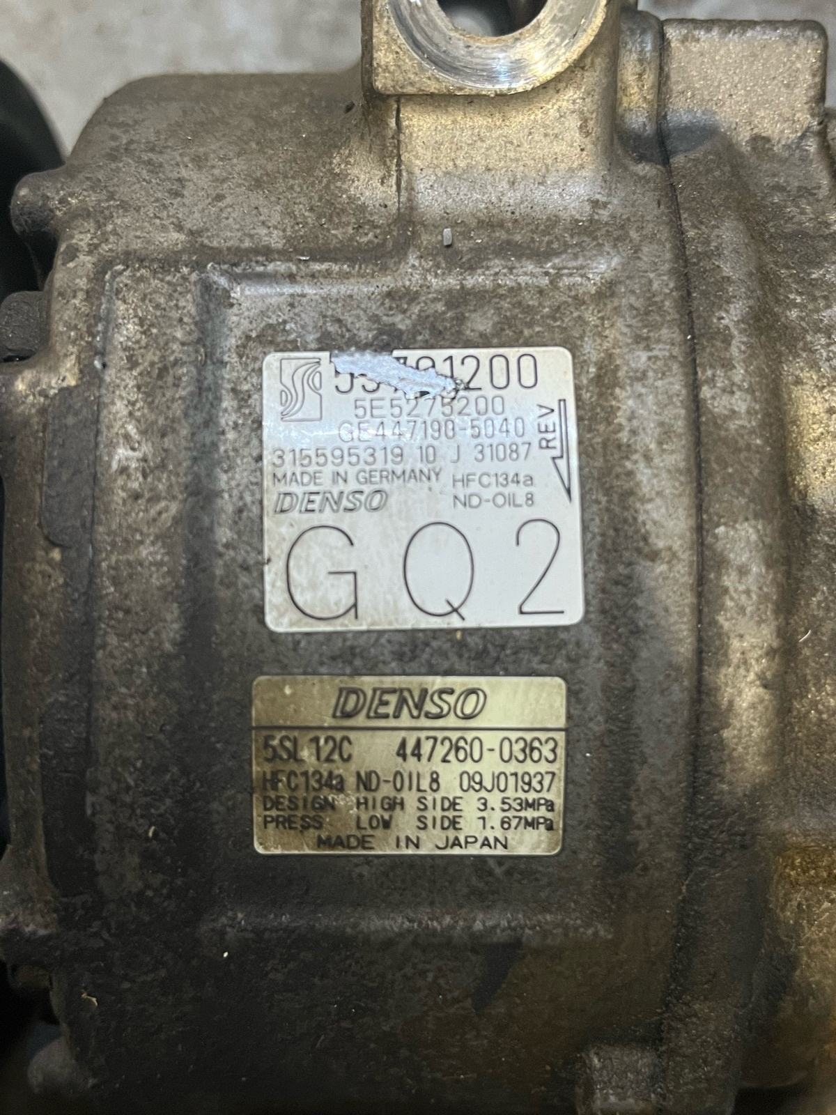 Kompresor klime - OPEL 55701200