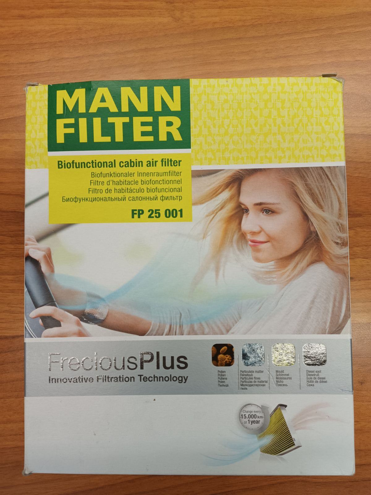MANN FILTER FP 25 001 (filter kabine / filter klime)