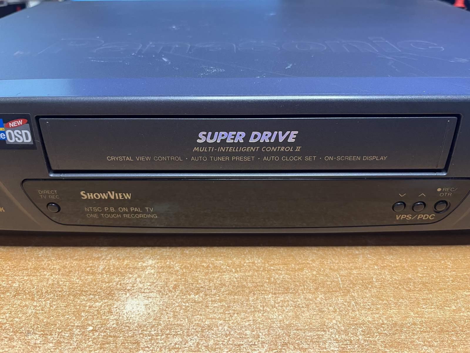 Panasonic NV-HD630 VHS video rekorder