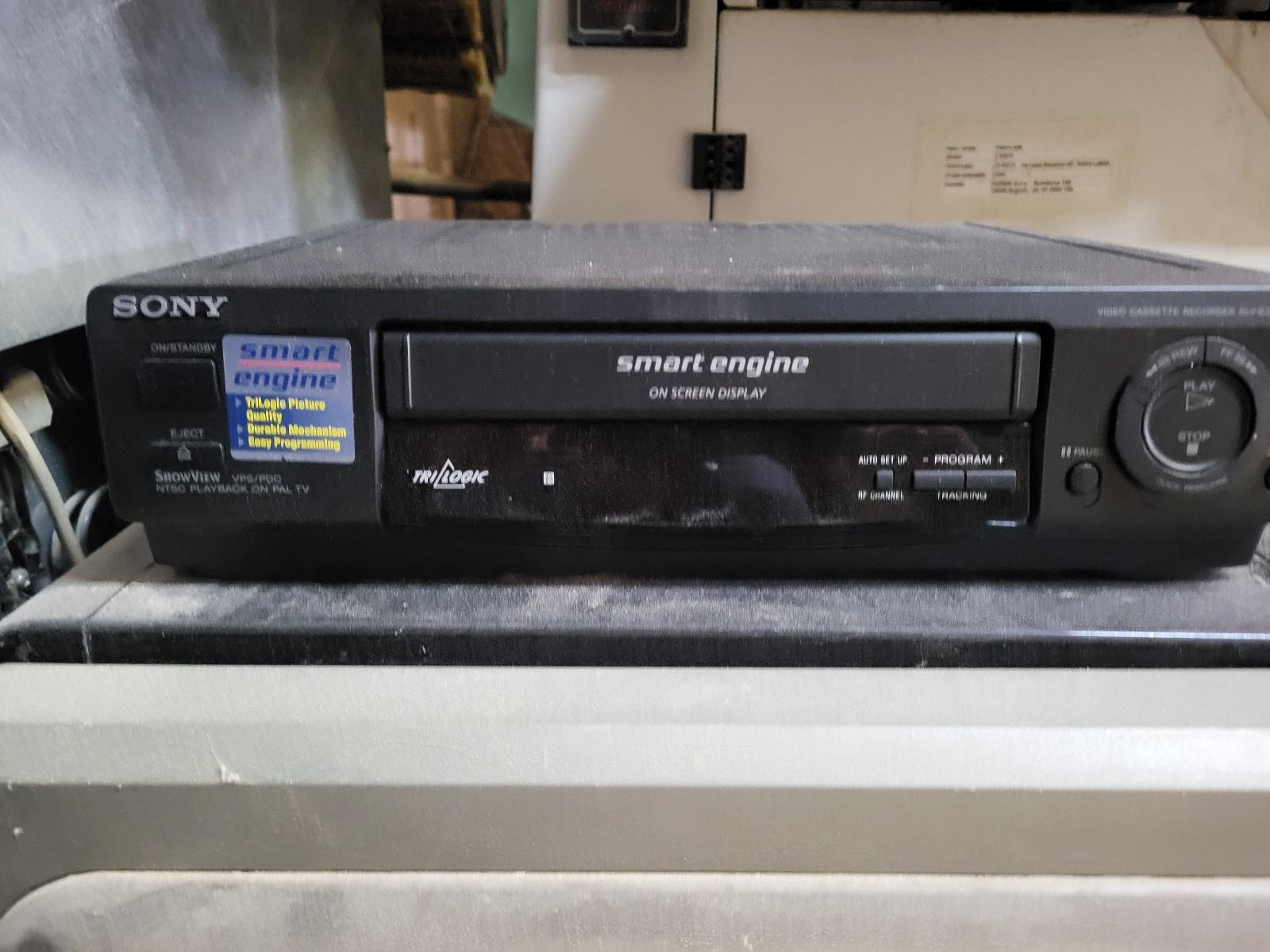 Sony VHS video player