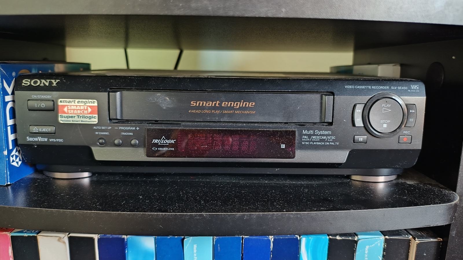Sony VHS videorekorder SLV-SE450