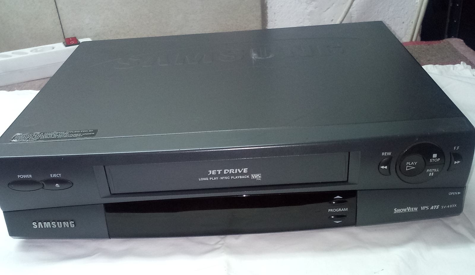 VHS recorder Samsung VCR SV-403X