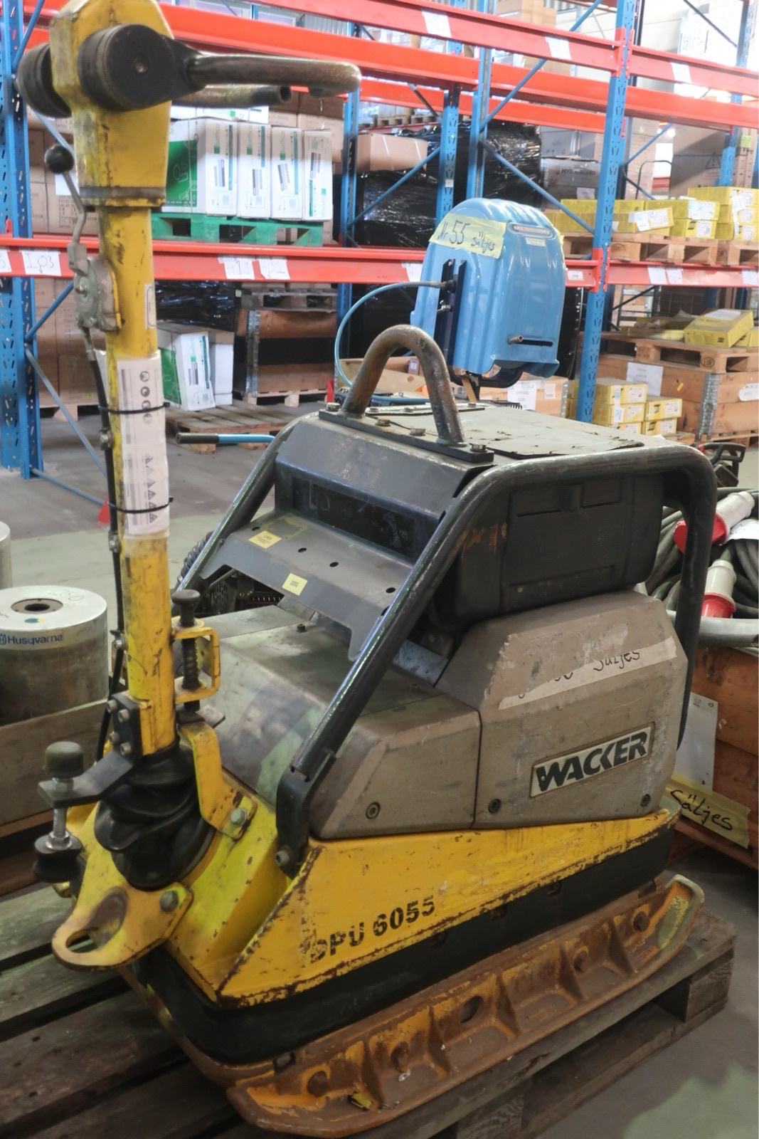 Wacker Neuson dpu 6055 vibro ploča 500kg El. Start