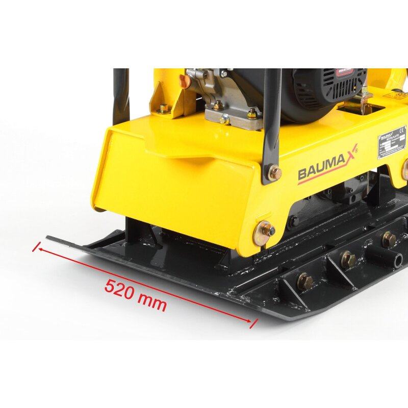 Reverzibilna vibro ploča 180kg BAUMAX + transportni kotači - DOSTAVA