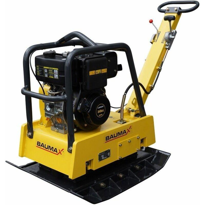 Vibro ploča BAUMAX 335kg , reverzibilna, transportni kotači