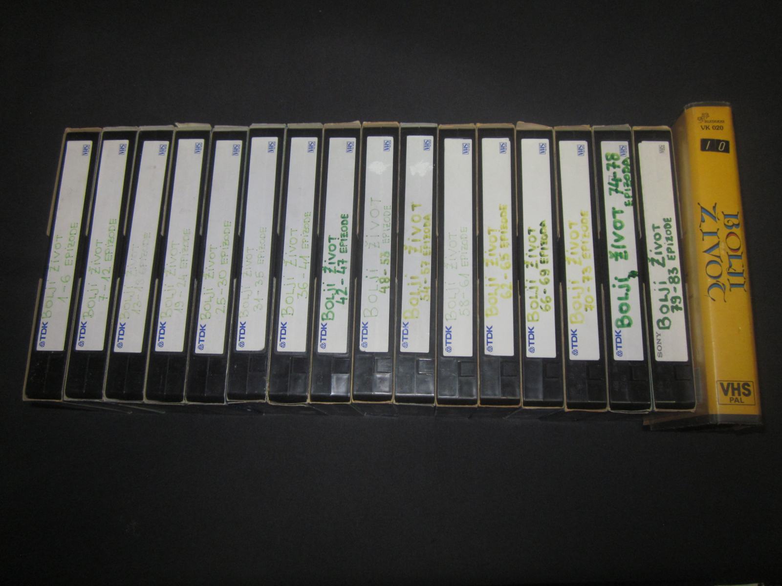 Bolji Život (kompletna Serija, epizode 1-83) (VHS)