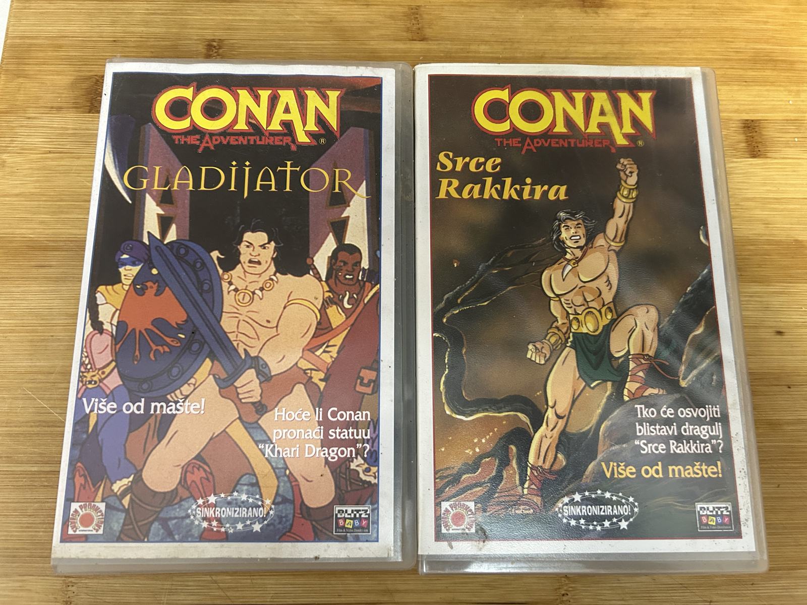 CONAN- 2 crtana filma na VHS-u