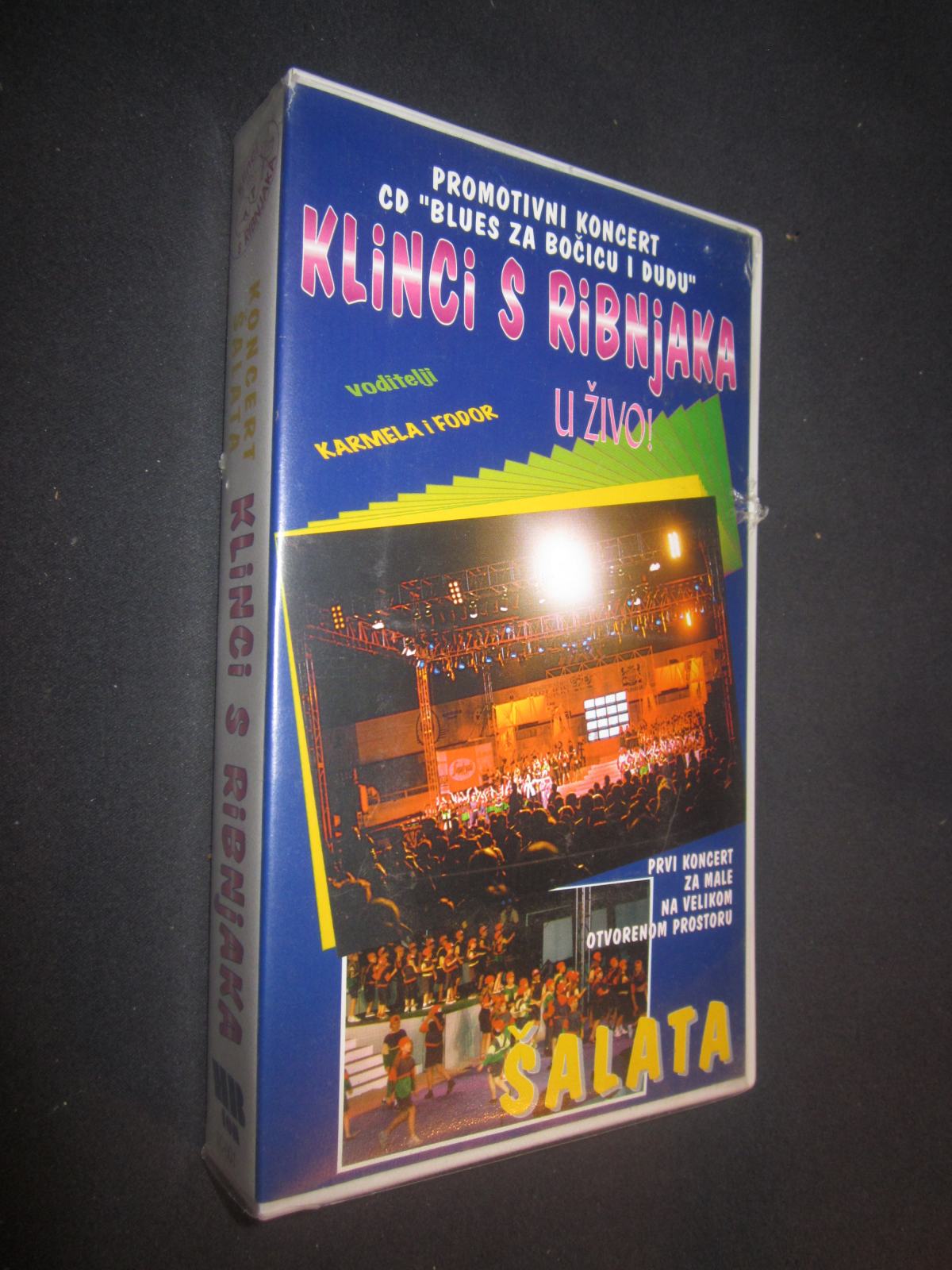 Klinci s Ribnjaka Uživo - Šalata (VHS)