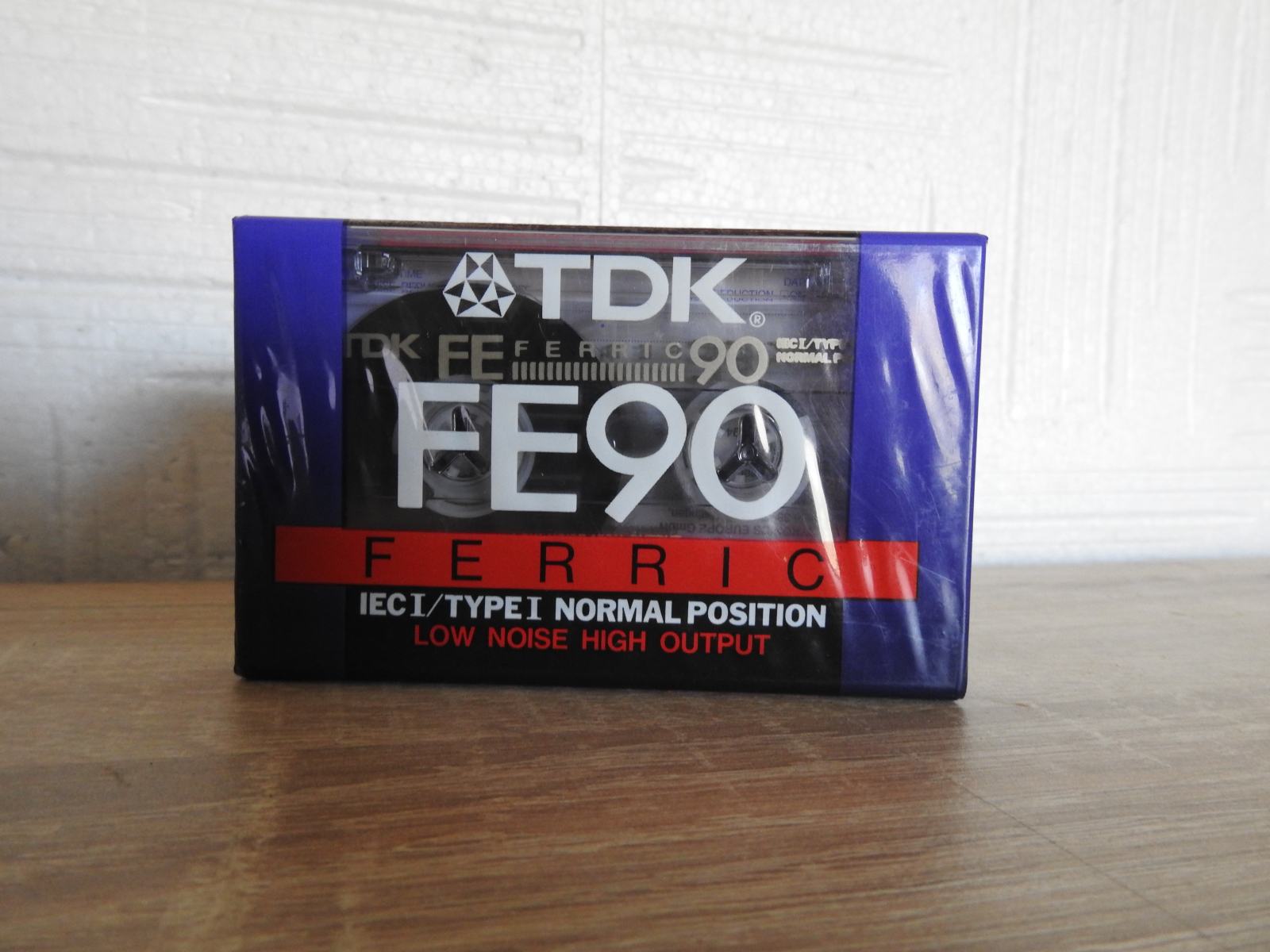 TDK FE90 – audio kaseta (90 min) – nova, zapakirana