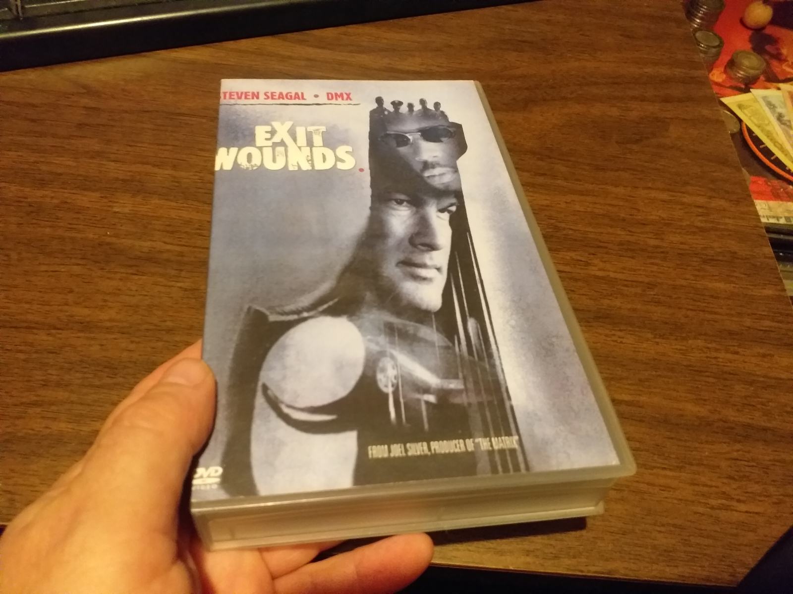 VHS EXIT WOUNDS STEVEN SEAGAL