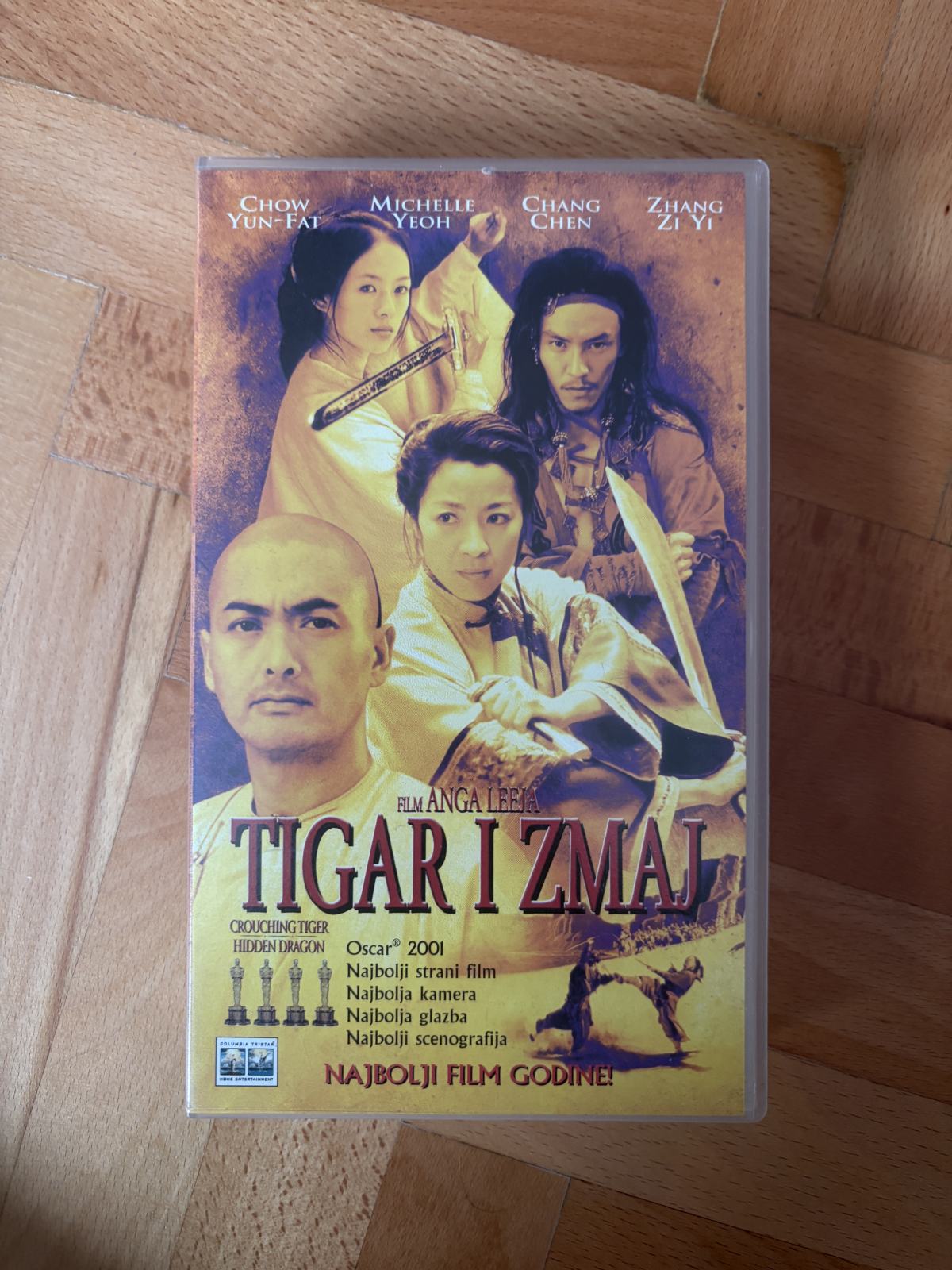 VHS film Tigar i Zmaj Hrvatski titlovi