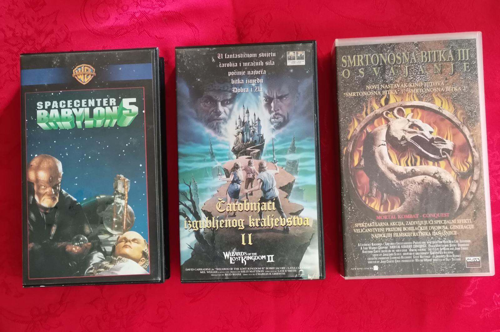 VHS filmovi SF