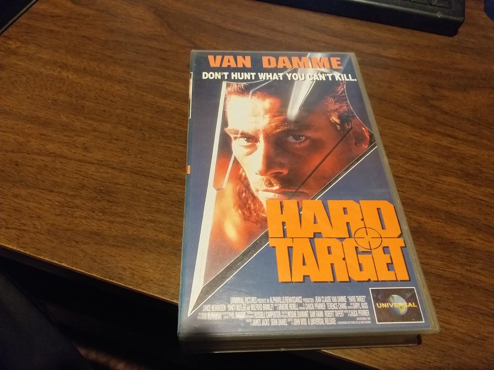 VHS HARD TARGET TEČKA META VAN DAMME