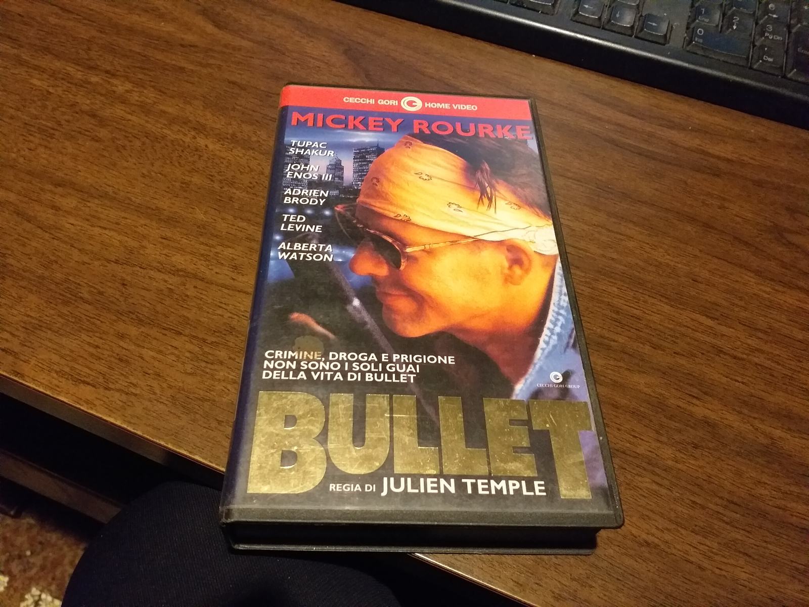 VHS KASETA BULLET MICKEY ROURKE