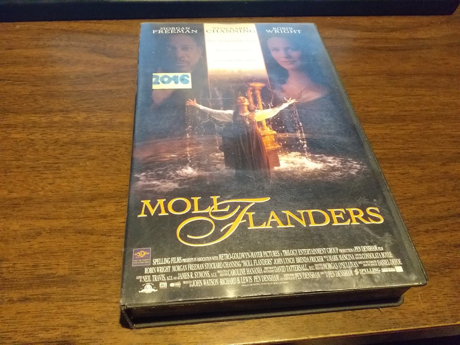 VHS KASETA MOLL FLANDERS MORGAN FREEMAN