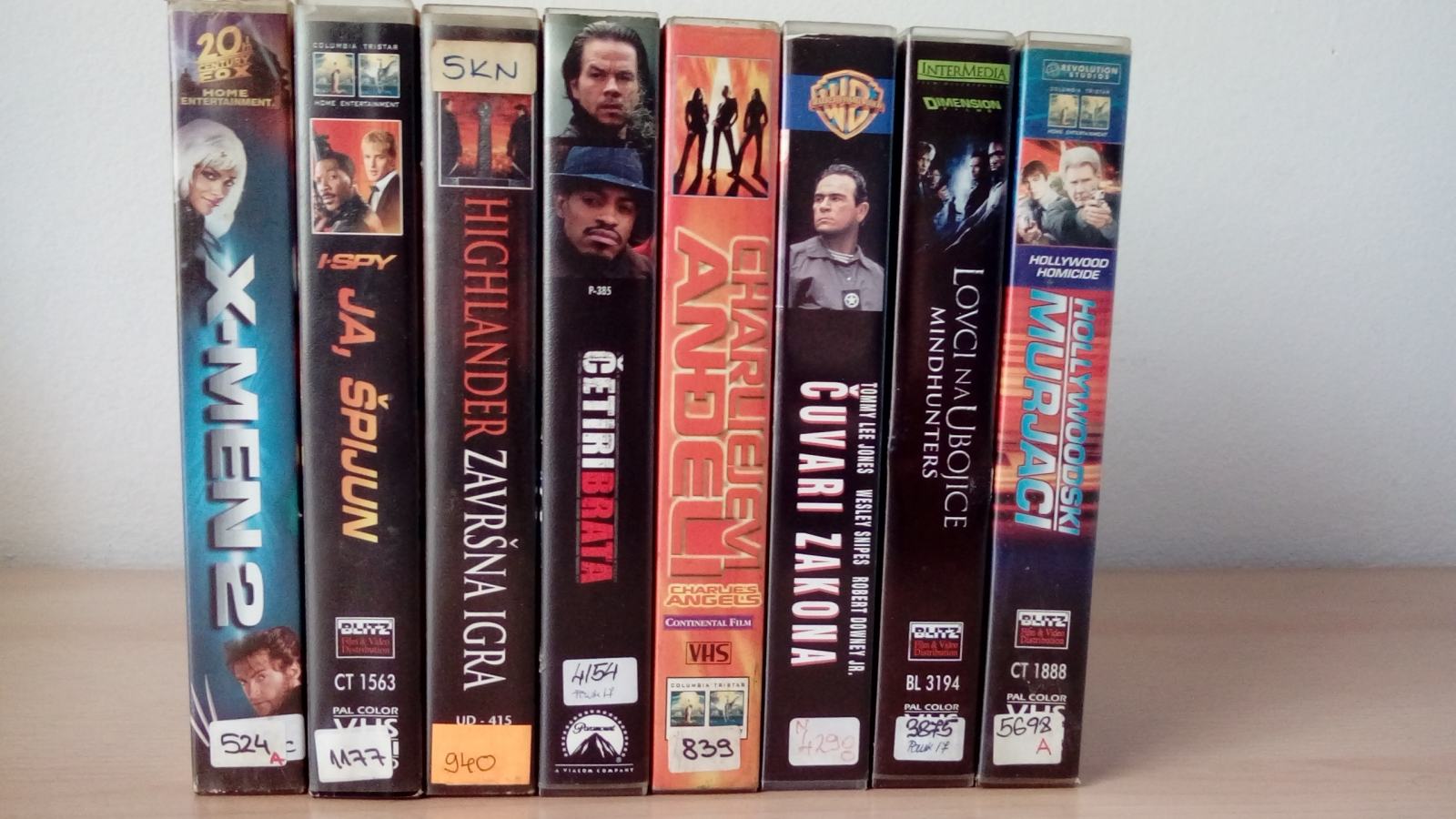 SF/Fantasy filmovi na originalnim VHS kazetama