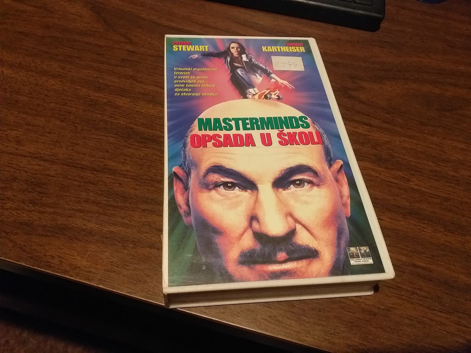 VHS MASTERMINDS OPSADA U ŠKOLI PATRICK STEWART