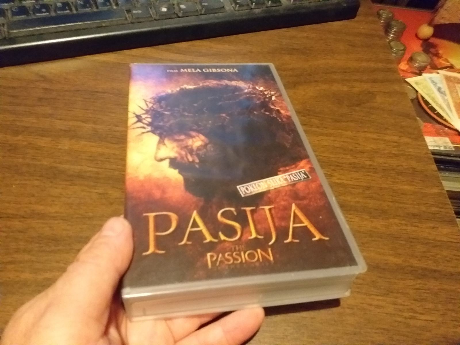 VHS PASIJA PASSION MEL GIBSON