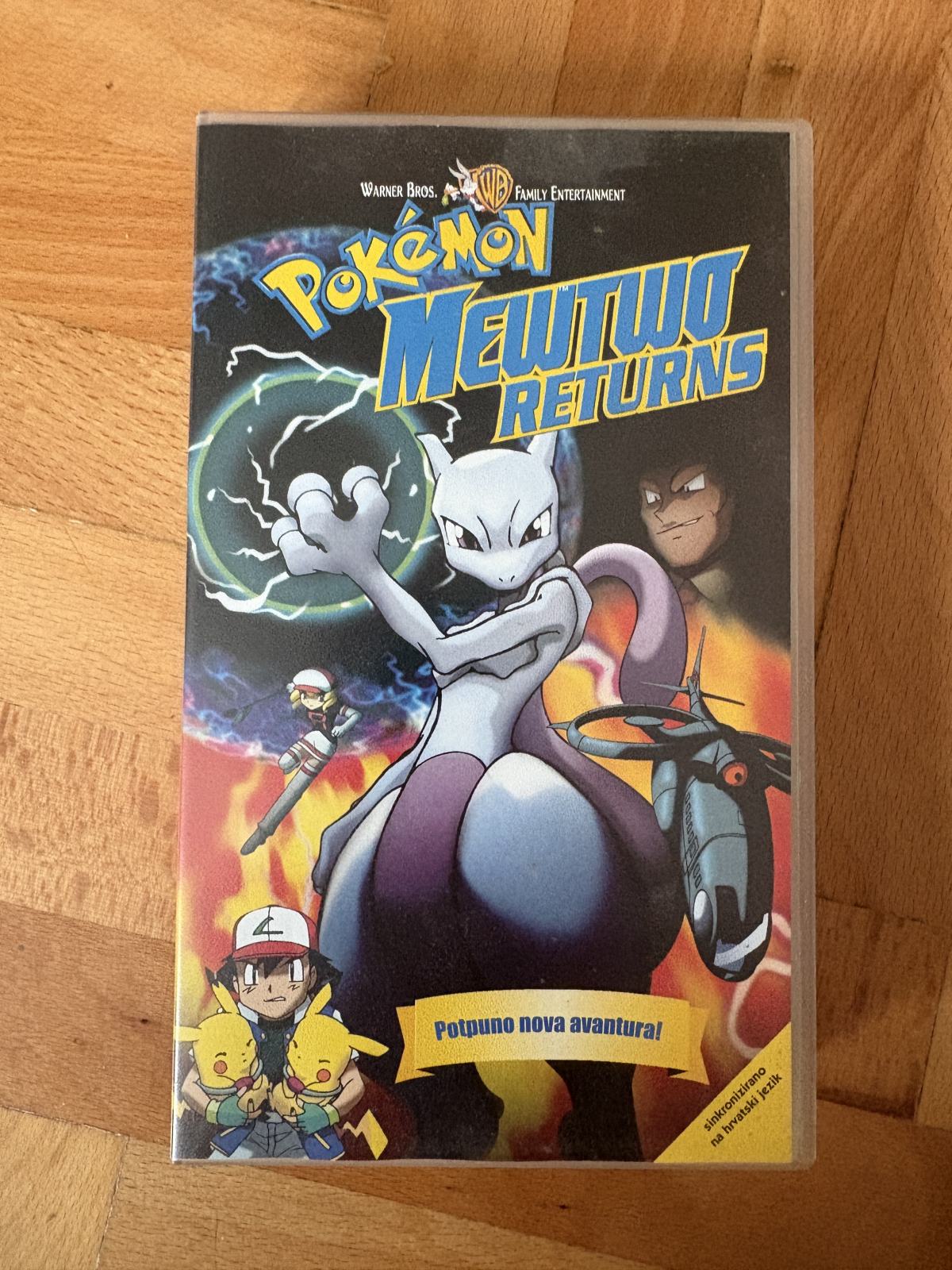 VHS Pokemon Mewtwo Returns Sinkronizirano Hrvatski