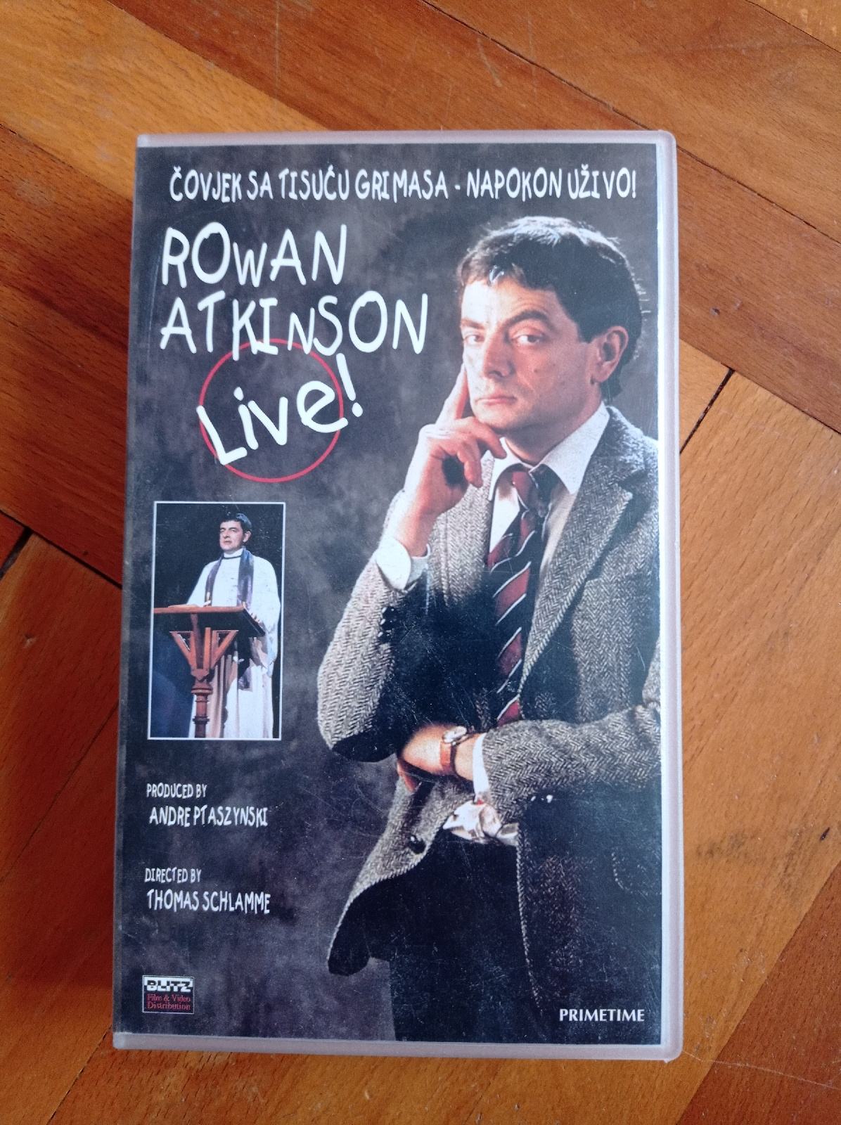 VHS Rowan Atkinson Live