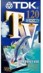 VHS TDK 120