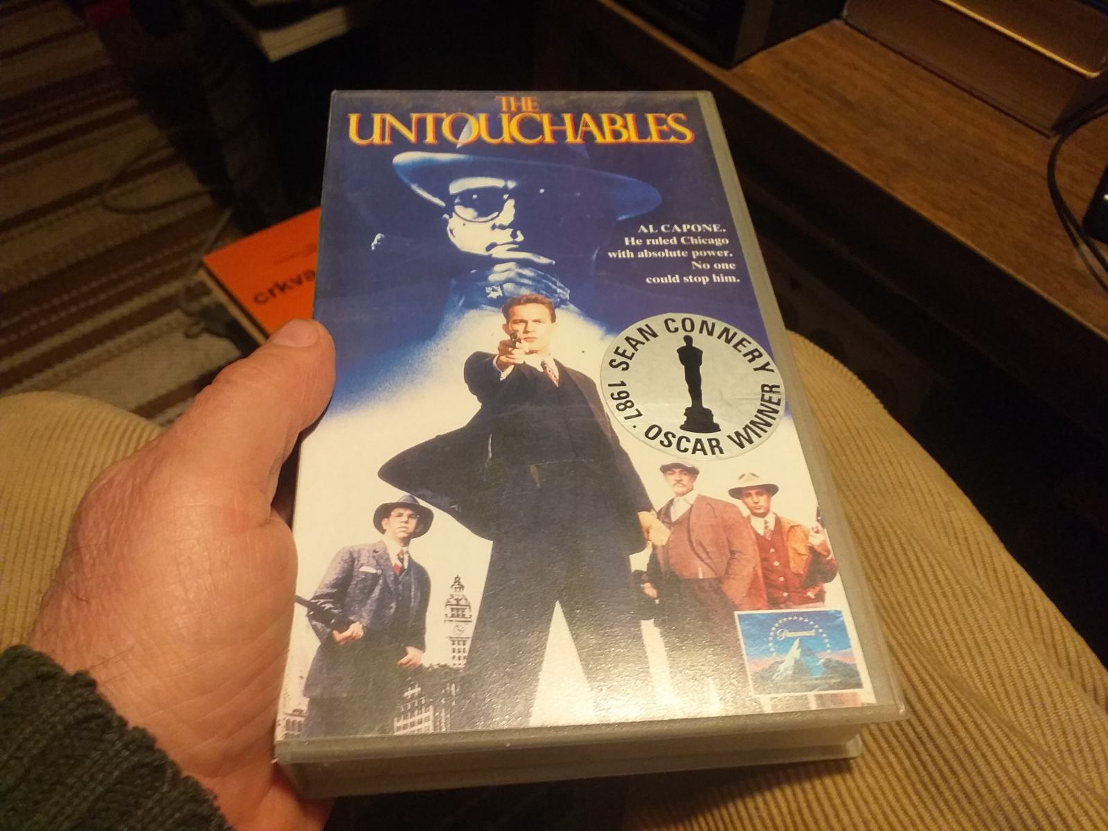 VHS THE UNTOUCHABLES NESLOMLJIVI SEAN CONNERY KEVIN KOSTNER