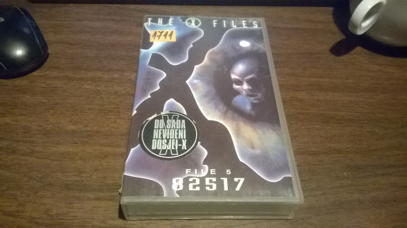 VHS THE X FILES FILE 5 82517 DOSJE X